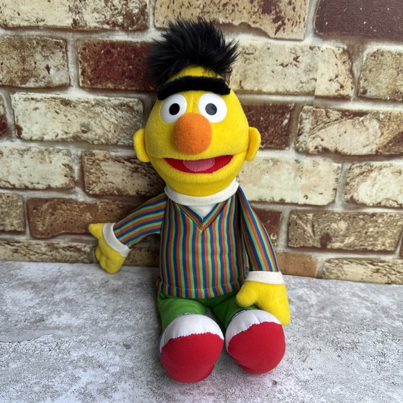 Fisher-Price | Toys | Fisher Price Sesame Street Bert Plush Stuffed Toy ...